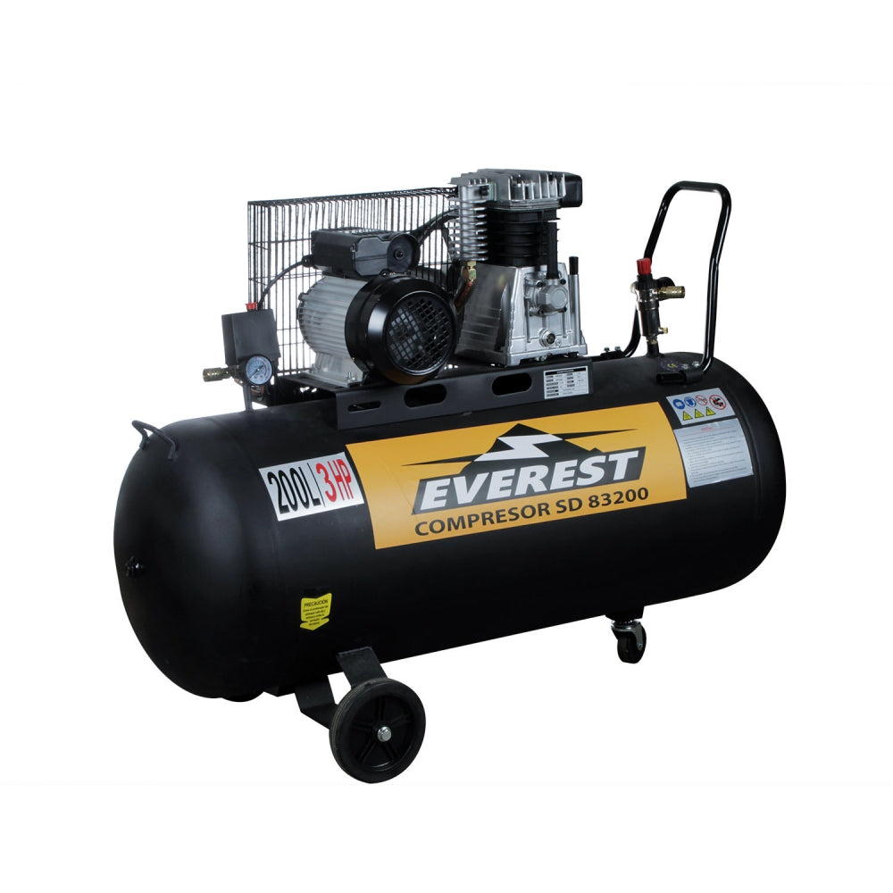 Compresor 3 hp 200 litros 220v EVEREST SD83200 – CGC Agro